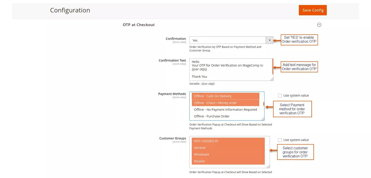 Magento 2 SMS Notification Pro by themagecomp | CodeCanyon